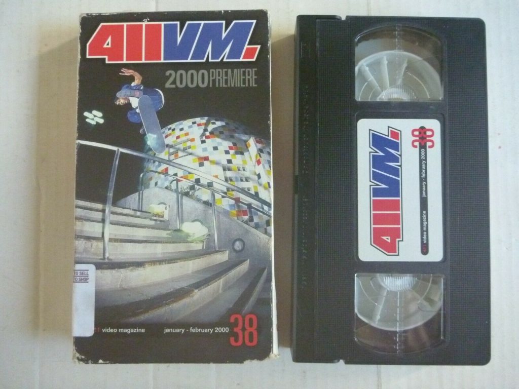411VM: Skate Video Magazine; VHS Tapes (assorted copies) - Trash Cult