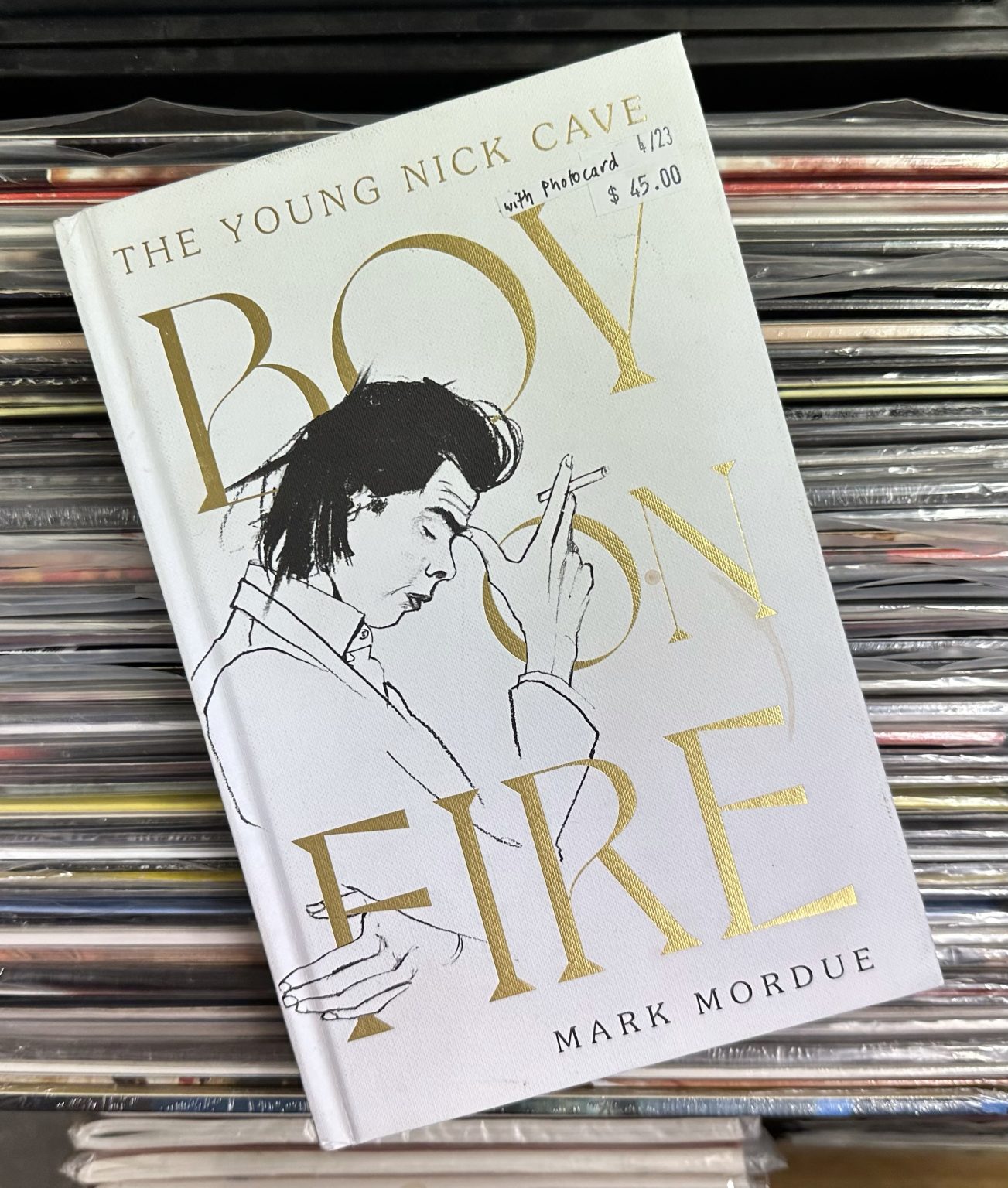 BOY ON FIRE The Young Nick Cave (Mark Mordue) - Trash Cult